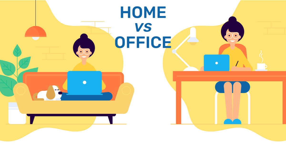 Working from Home vs. Working in the Office: 15 Things to Consider ...